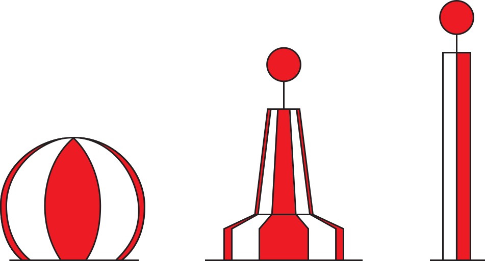 Navagation Buoys - Safe Water Marks